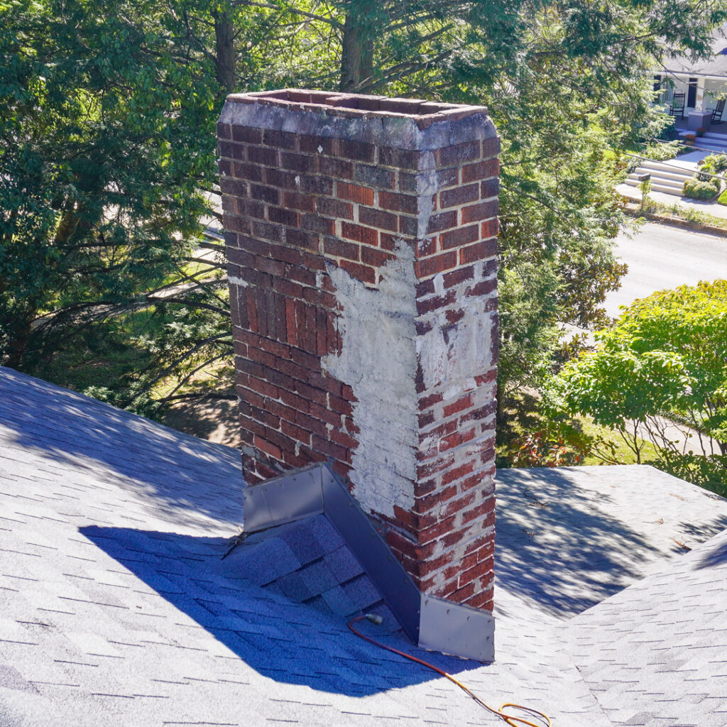 Prevent Chimney Water Damage | Solution For White Staining
